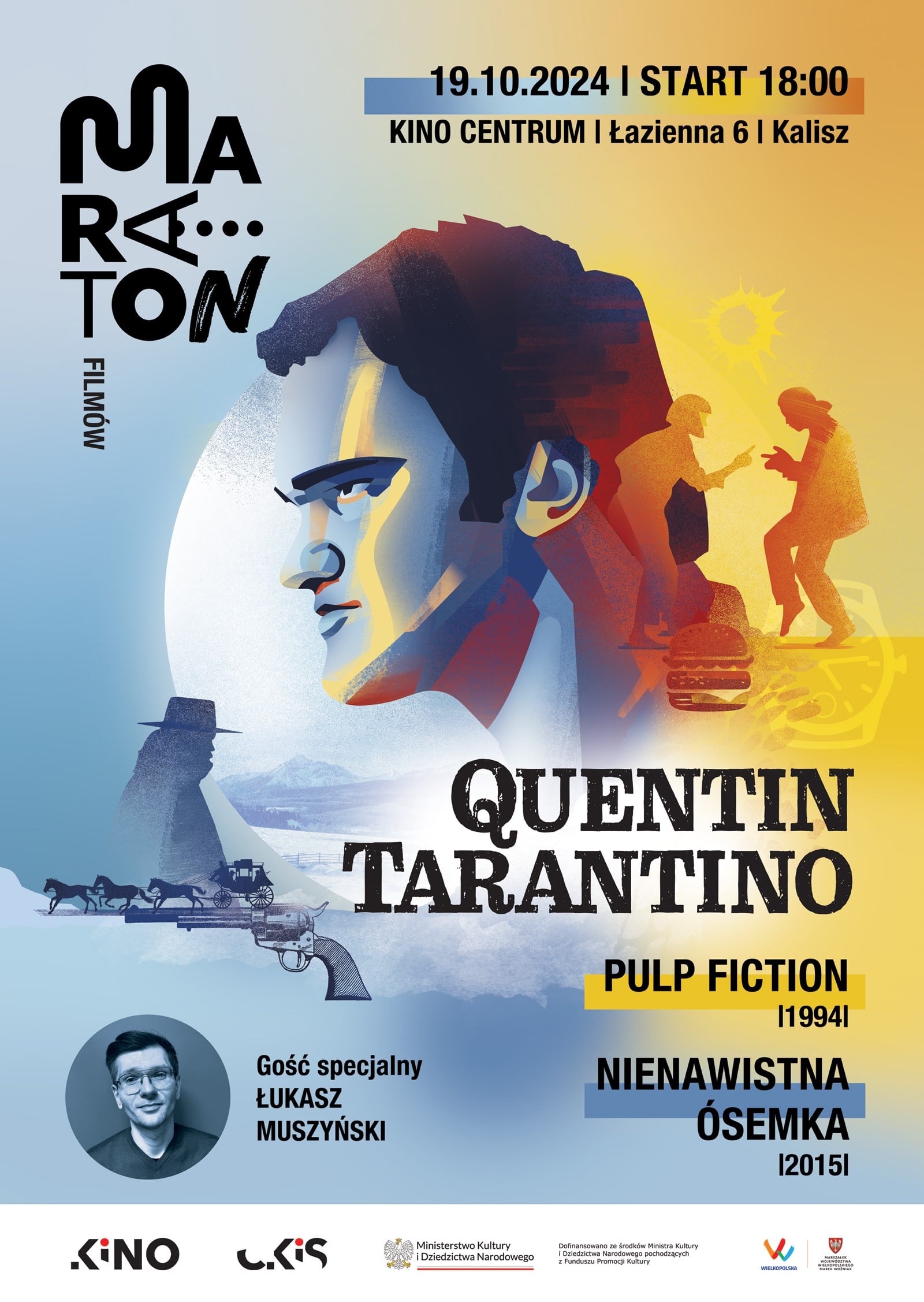 Maraton Quentina Tarantino – Centrum Kultury i Sztuki w Kaliszu