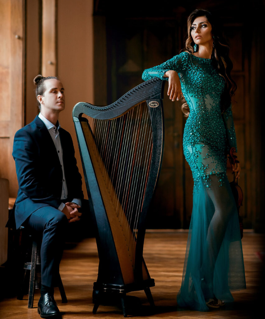 Koncert Chopin Kalisz. Harfa, skrzypce, fortepian i śpiew.